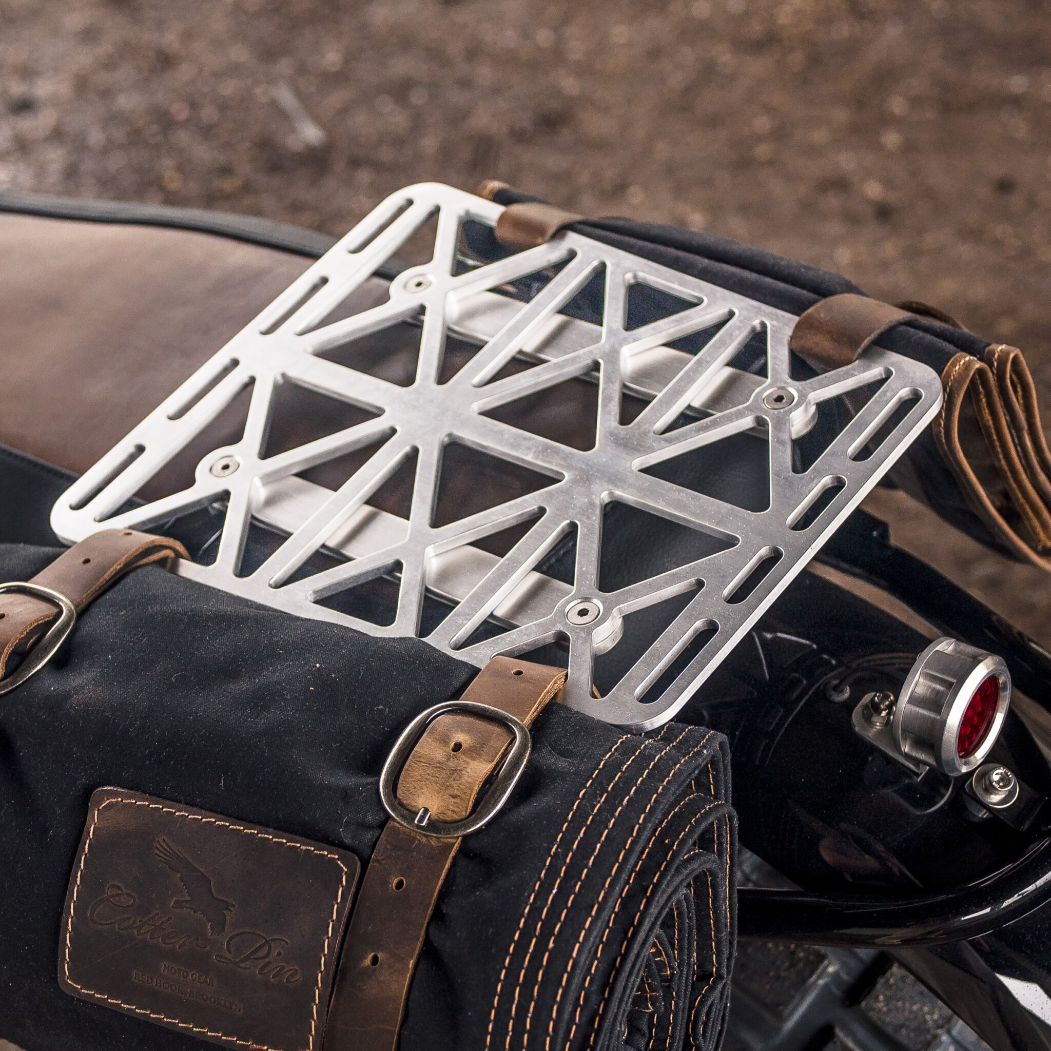 CNC Universal Motorcycle Luggage Rack Analog Motorcycles CNC Universal Motorcycle Luggage Rack Analog Motorcycles