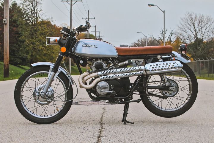 1973 HONDA CL175 – LITTLE PATINA - Analog Motorcycles