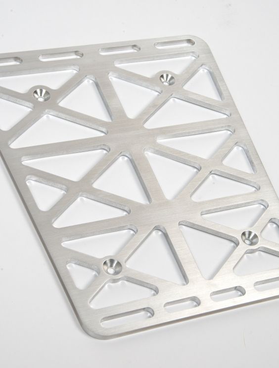 CNC Universal Motorcycle Luggage Rack | Analog Motorcycles